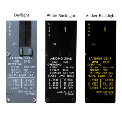 B737 Landing Gear Lever - Core Flight Technologies