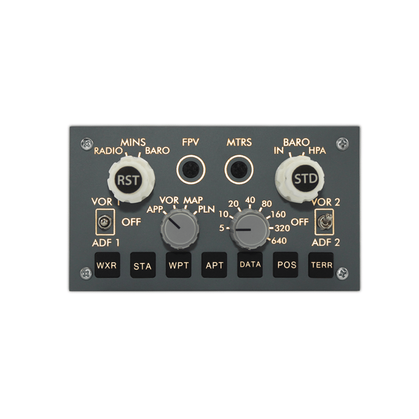 B737 Overhead Panel (Forward) - Plug and Play - Core Flight Technologies