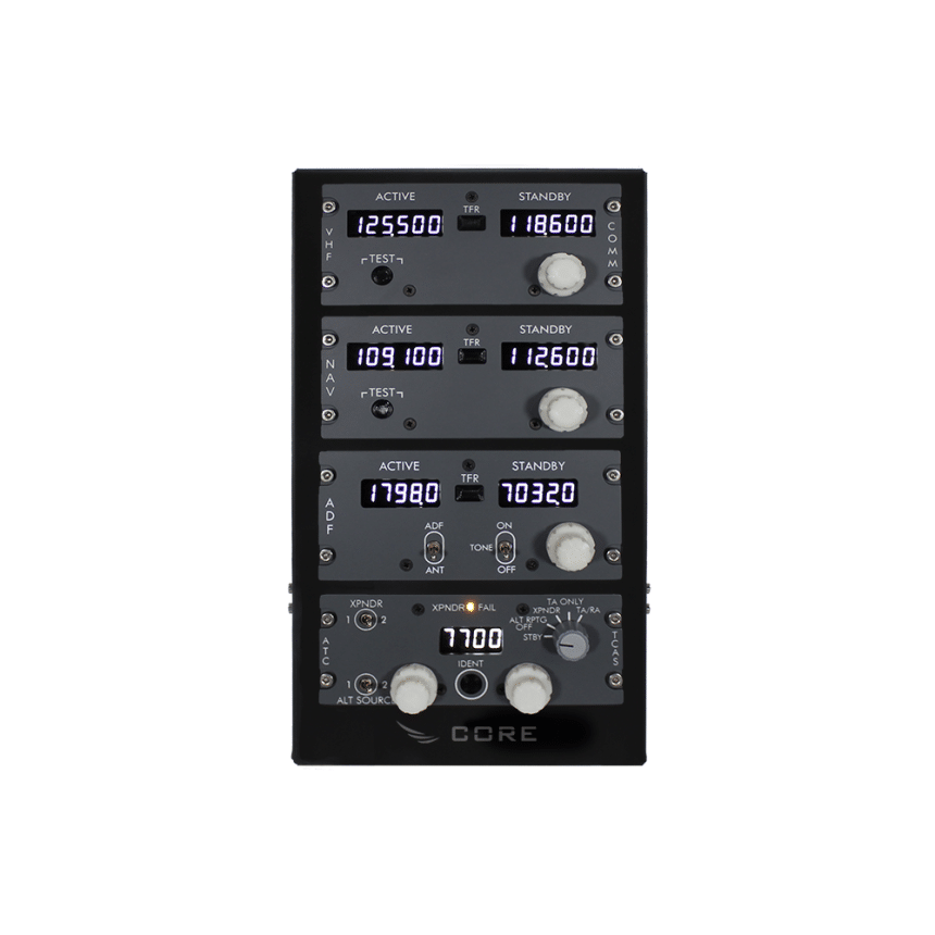 B737 Overhead Panel (Forward) - Plug and Play - Core Flight Technologies