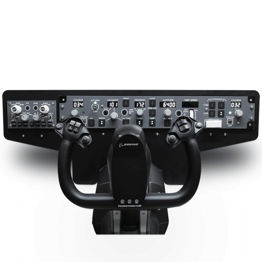 Desktop Stand For Thrustmaster TCA Yoke Core Flight Technologies Desktop Stand For Thrustmaster TCA Yoke Core Flight Technologies