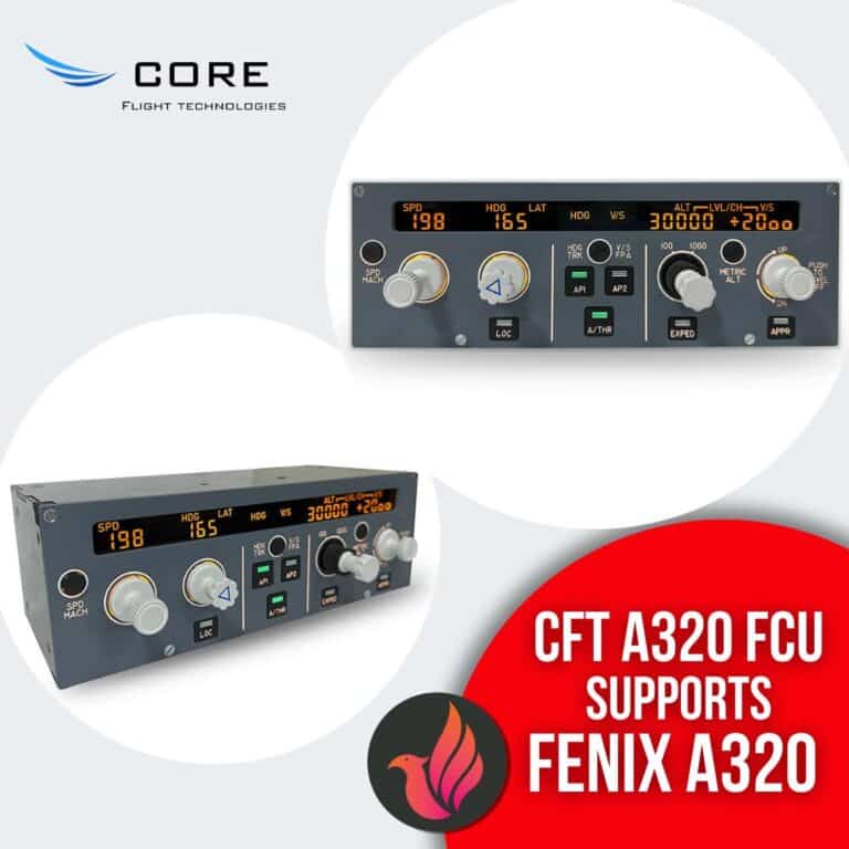 A320 FCU - Core Flight Technologies