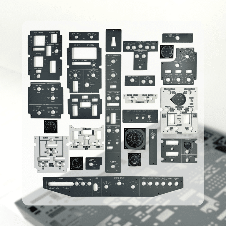 B737 Overhead Panel (Forward) - Kit Version - Core Flight Technologies