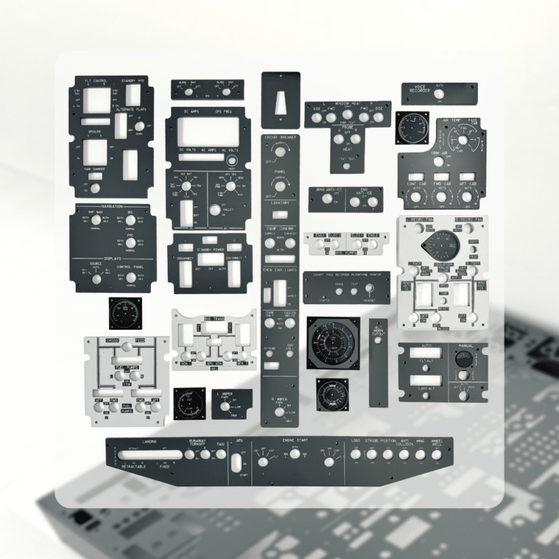 B737 Overhead Panel (Forward) - Kit Version - Core Flight Technologies